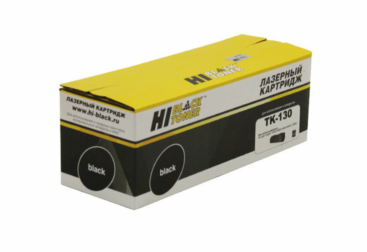 Тонер-картридж Hi-Black (HB-TK-130) для Kyocera FS-1028MFP/DP/1300D, 7,2K