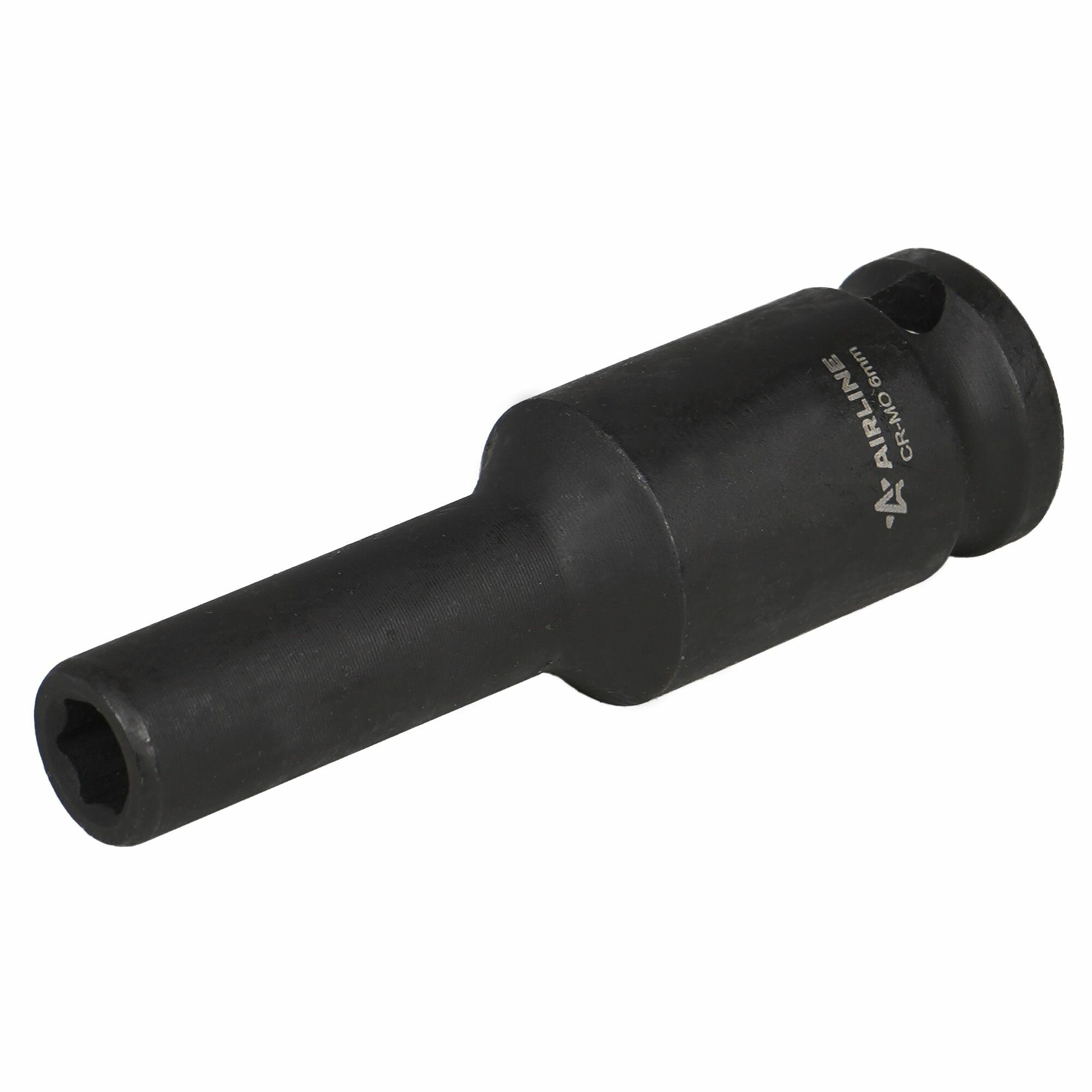 Головка ударная торцевая глубокая 3/8" DR шестигранная 6 мм, L 65 мм, Airline ATAS319