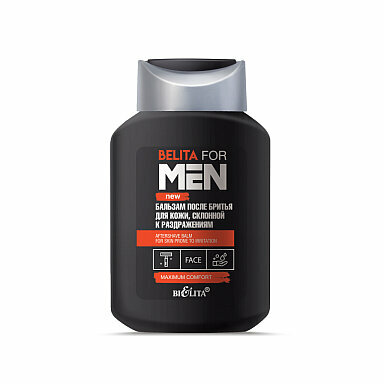 Бальзам после бритья для кожи склонной к раздражениям Belita for Men, 250 мл
