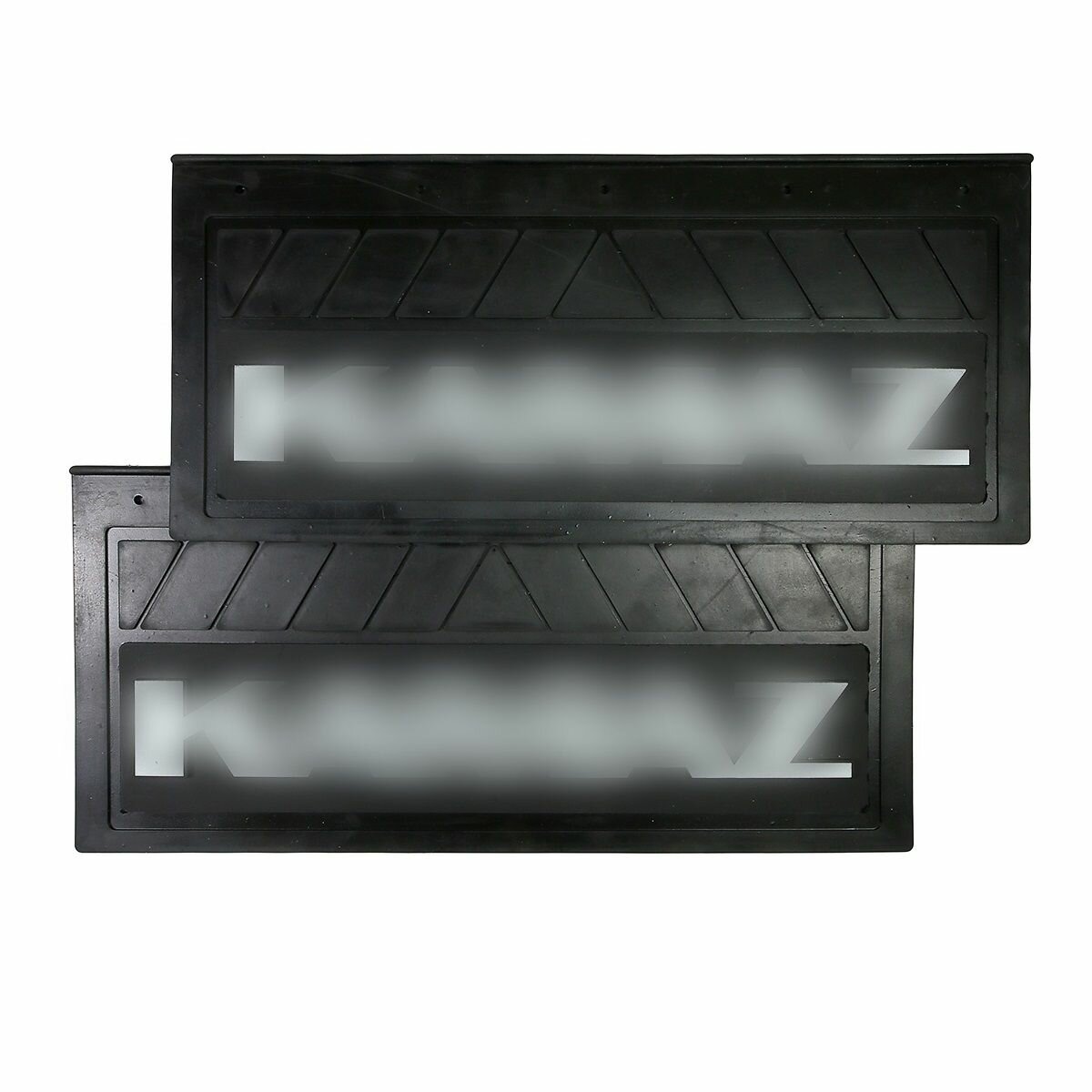 Брызговики резиновые для отечественных грузовиков.520х250 мм. Передние. Надпись. 2 шт. Сделано в Росии (12037)