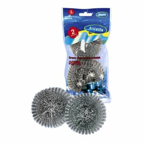 Набор мочалок 2 шт метал. д/посуды Фера арт. 3792 Антелла