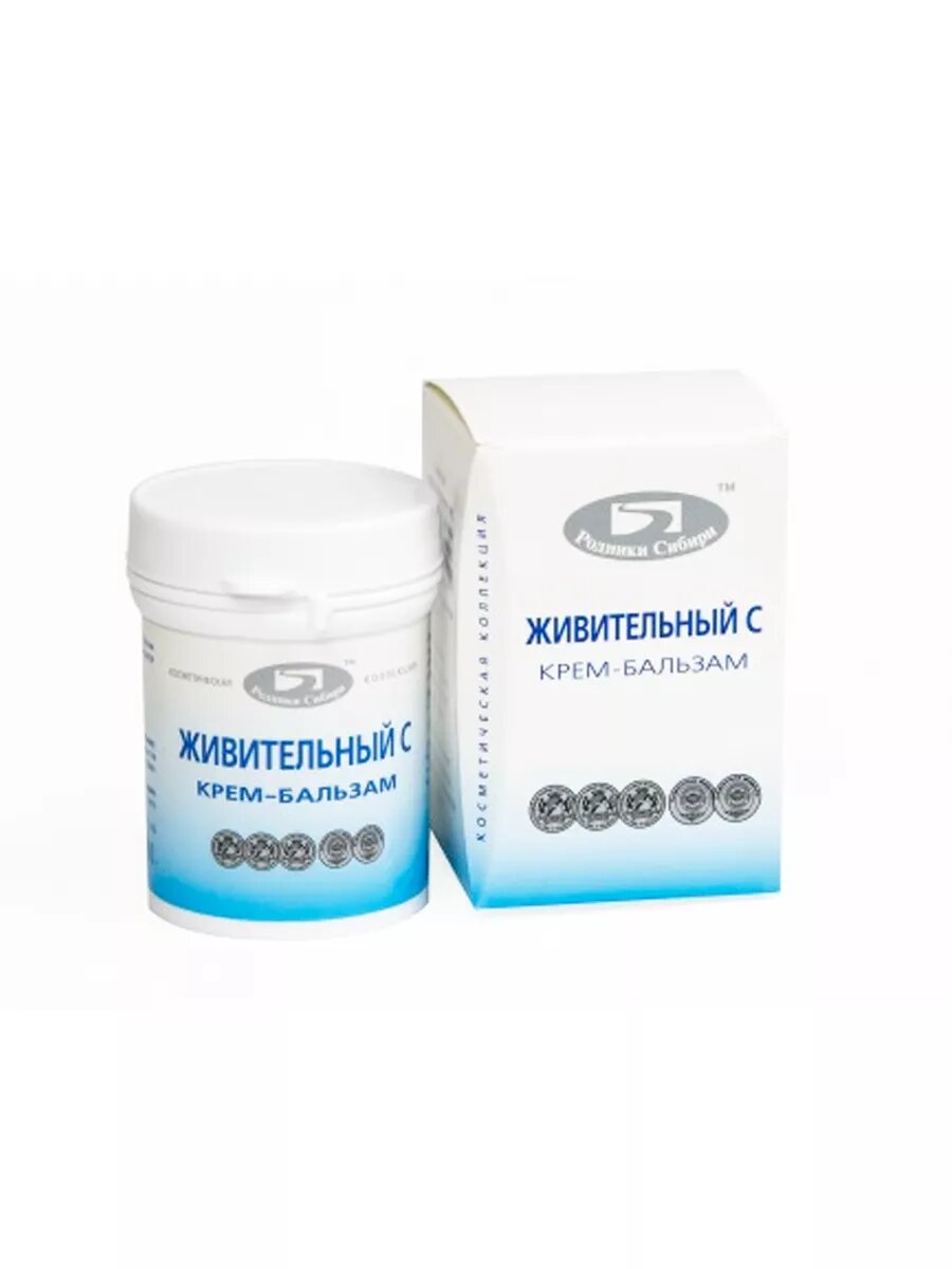 Крем-бальзам с сабельником Живительный С для суставов