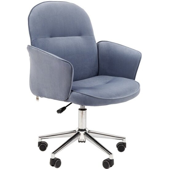 Кресло офисное Chairman Home 130 Россия ткань Т-71 голубой