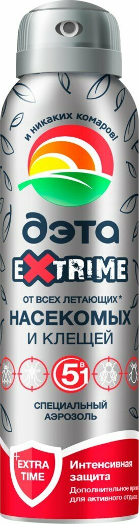 Аэрозоль-репеллент от всех летающих насекомых и клещей ДЭТА Специальный, 150мл, (1 шт)