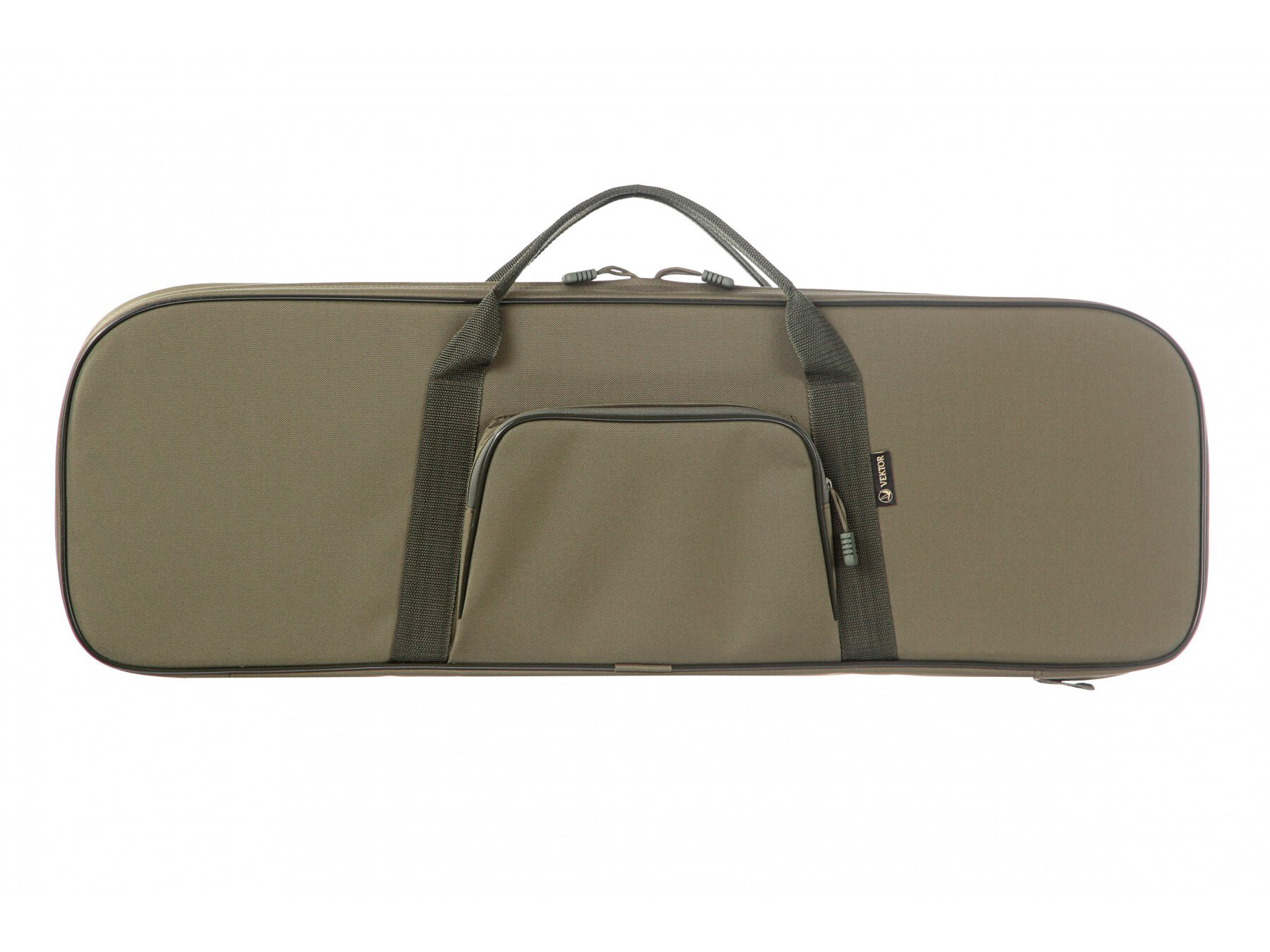 VEKTOR Чехол из капрона с поролоном и тканевой подкладкой для двуствольного ружья в разобранном виде