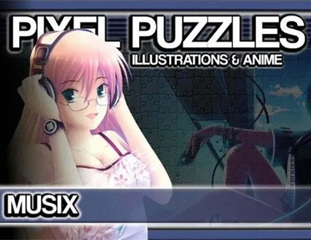 Pixel Puzzles Illustrations & Anime - Jigsaw Pack: Musix