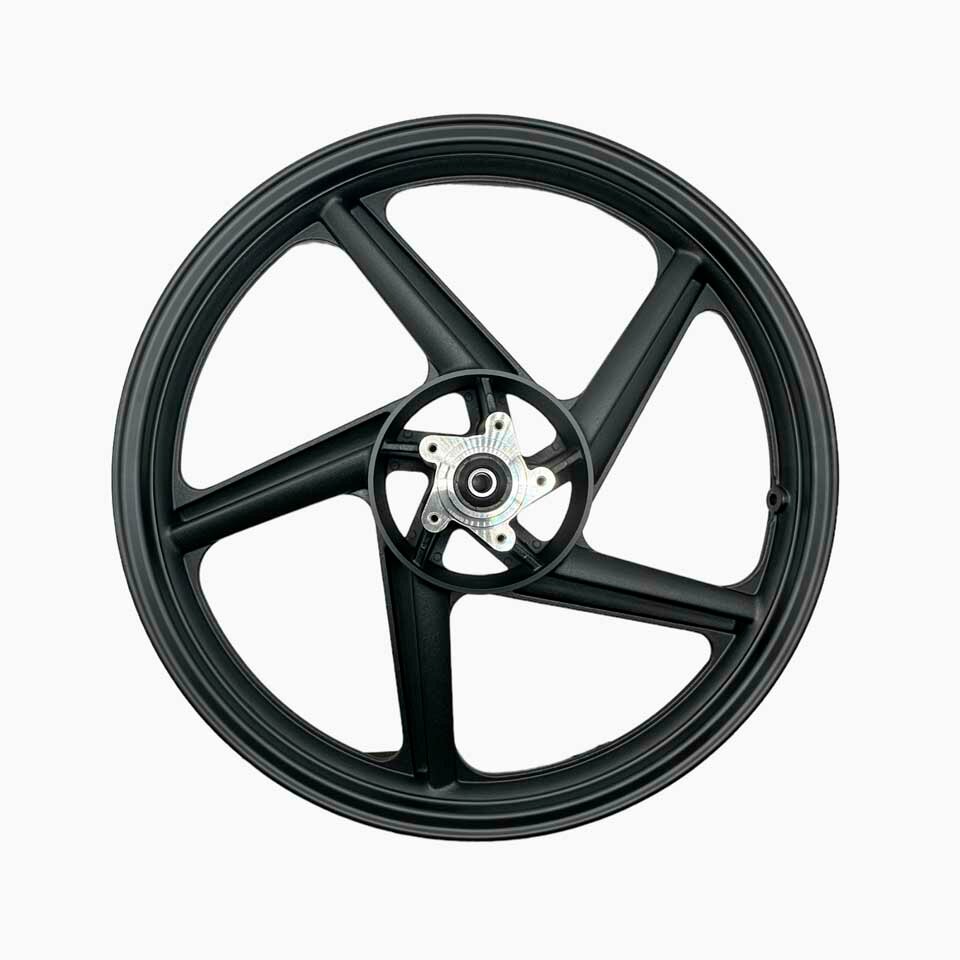 Обод передний 18-1,6 (ось=12mm) на мотоцикл YBR125, Racer RC150-23 Tiger (дисковый тормоз, литой)