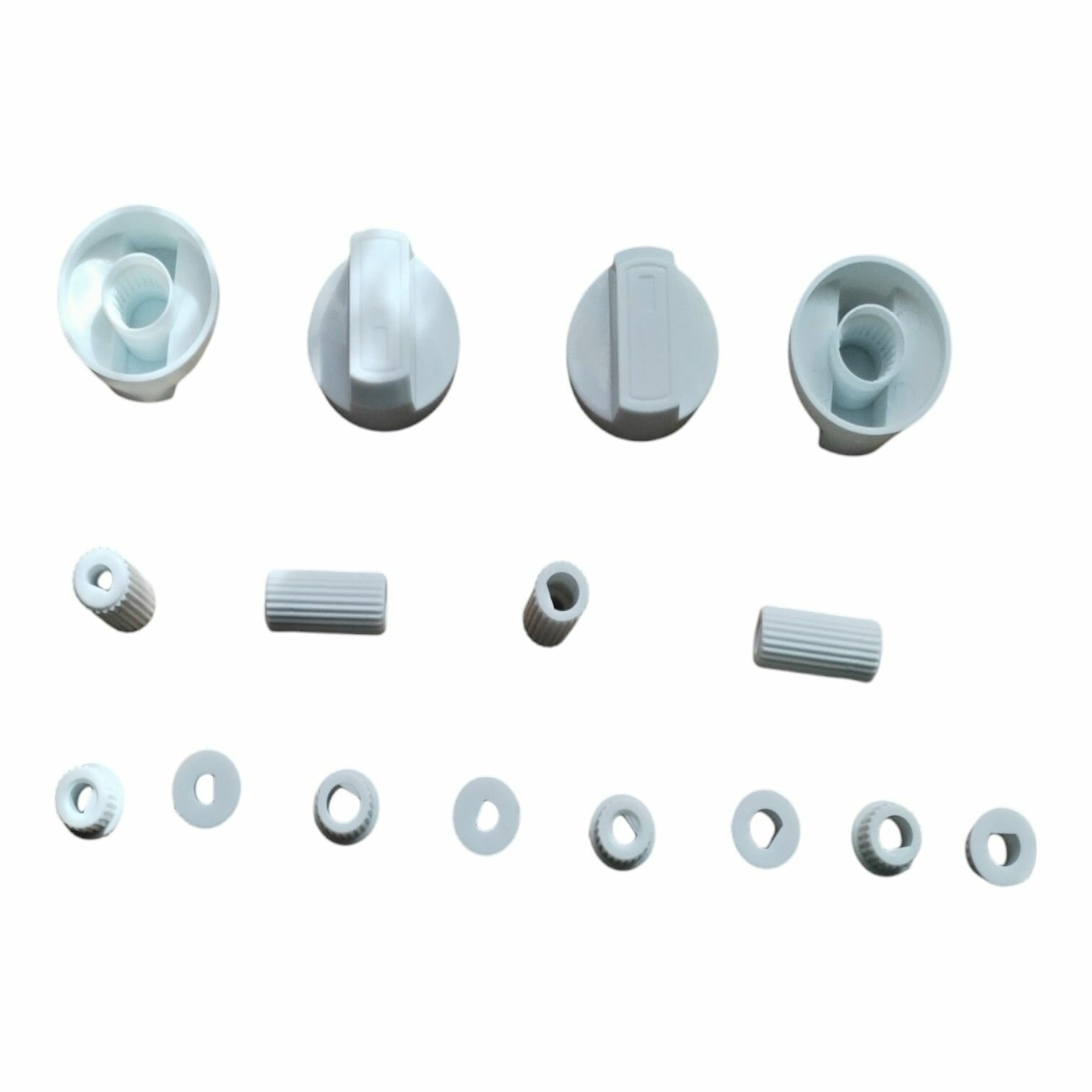 Ручки универсальные для плиты белые (комплект 4шт)