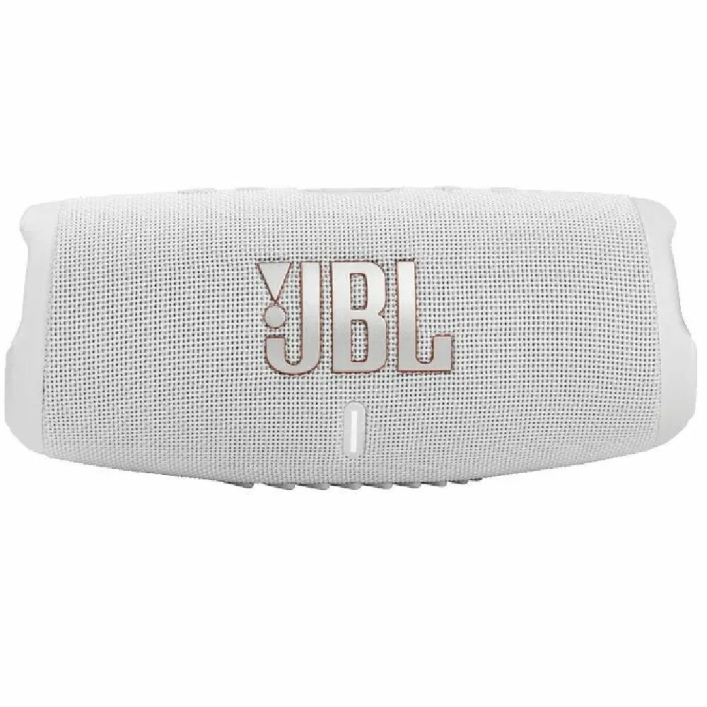 Портативная акустика JBL Charge 5 белый, Bluetooth, питание от аккумулятора