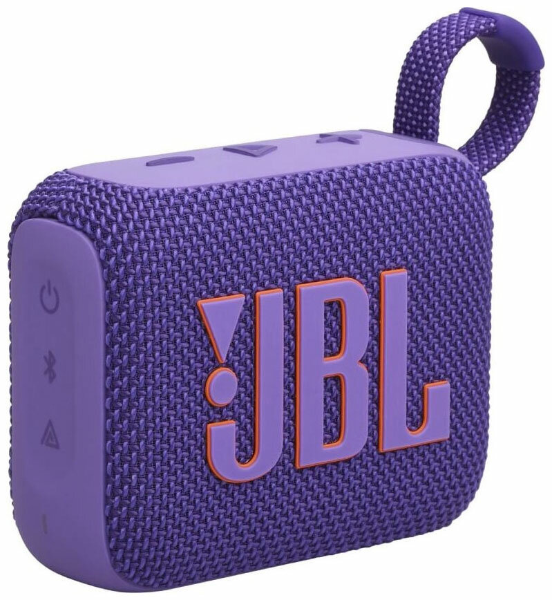 Беспроводная колонка JBL GO4 PUR пурпурный
