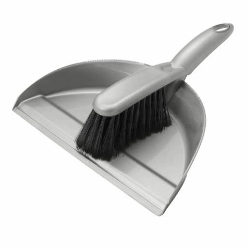 Смётка и совок "Etna"серый