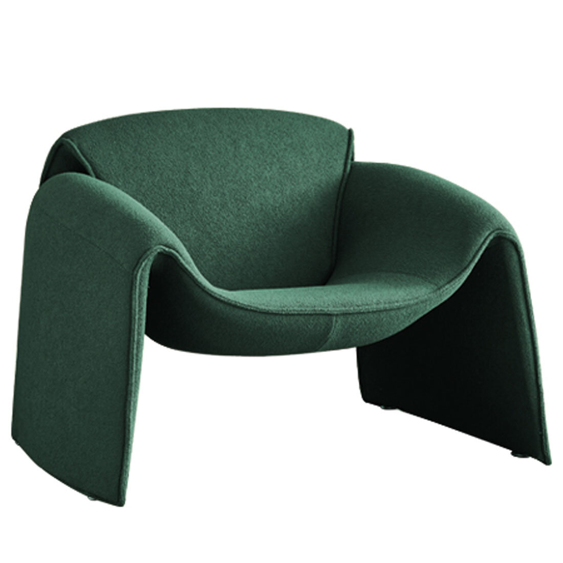 Дизайнерское М-образное кресло LE CLUB (бирюзовый)