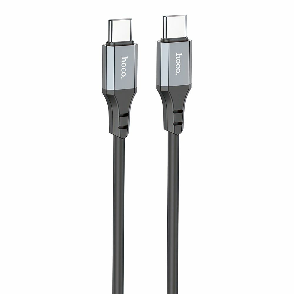 USB-C кабель Hoco X92 Honest Type-C, 3А, 60W, 3м, силикон, черный
