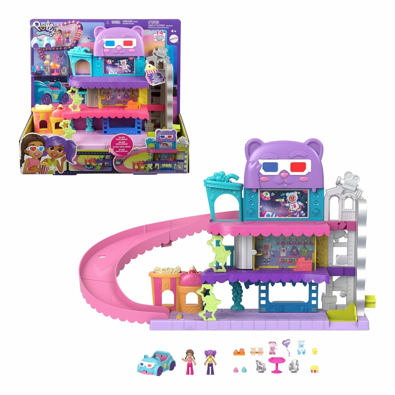 Набор игровой Polly Pocket Автокинотеатр