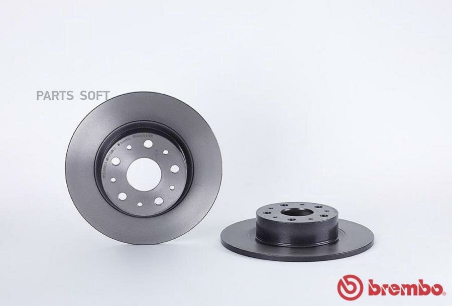 BREMBO 08.6768.11 диск тормозной ALFA ROMEO 166 (936_) 2.4 JTD (936AXD01, 936AXC00) 2003-2007