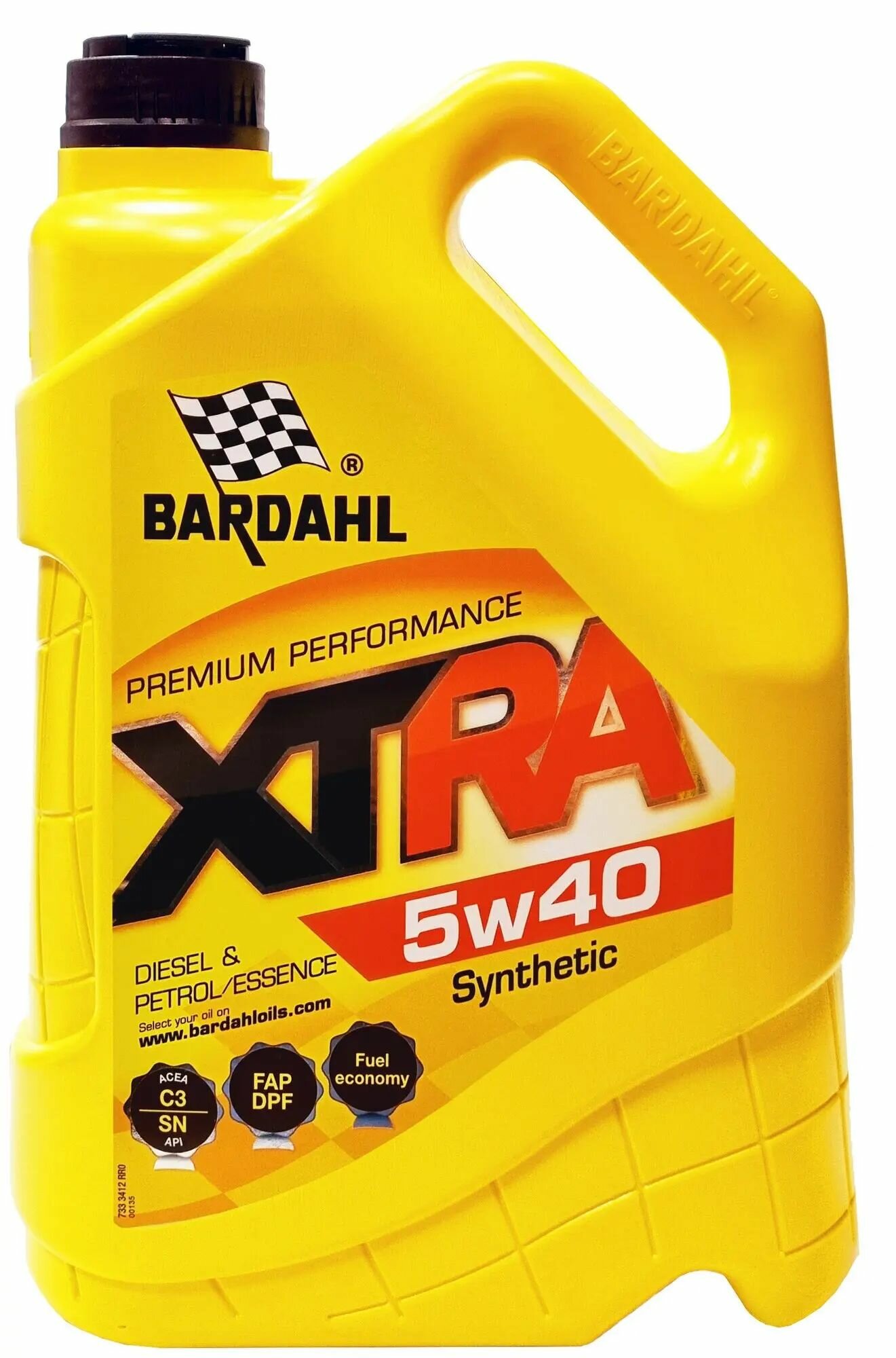Моторное масло BARDAHL XTRA 5W-40 ACEA C3 SN, 5л