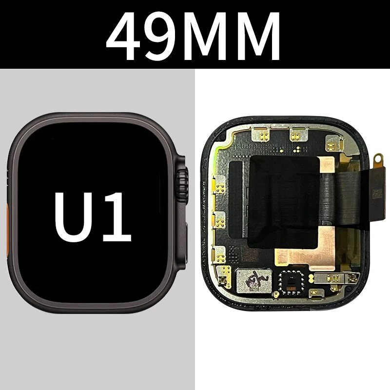 OLED-дисплей для Apple Watch Series 1, 2, 3, 4, 5, 6, SE, 7, сенсорный экран, Ultra-1-49mm
