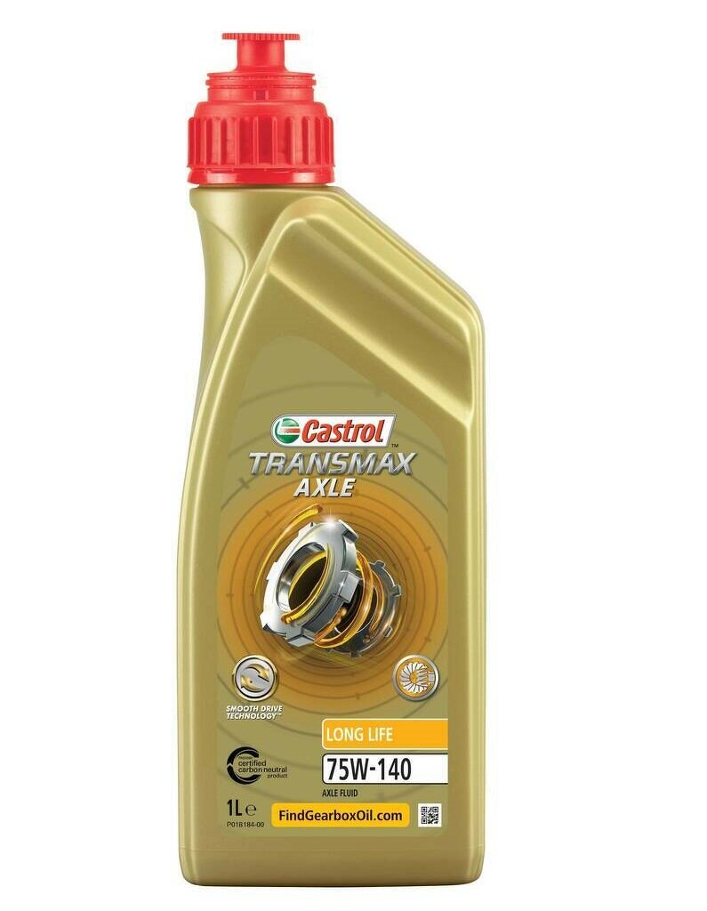 Трансмиссионное масло синтетическое Castrol Transmax Limited Slip LL 75W-140 канистра 1 литр