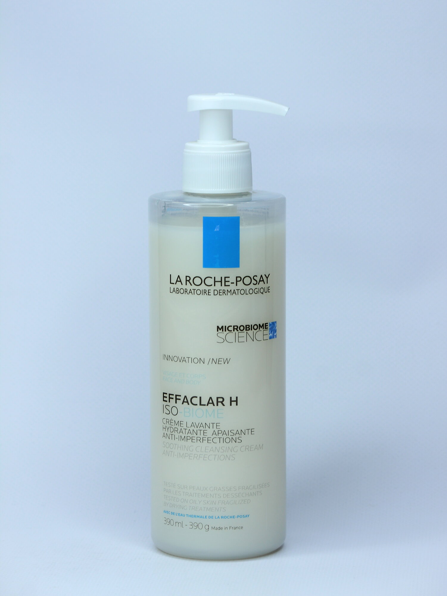 La Roche-Posay Effaclar H Iso-Biome Крем-гель очищающий успокаивающий против несовершенств, 400 мл