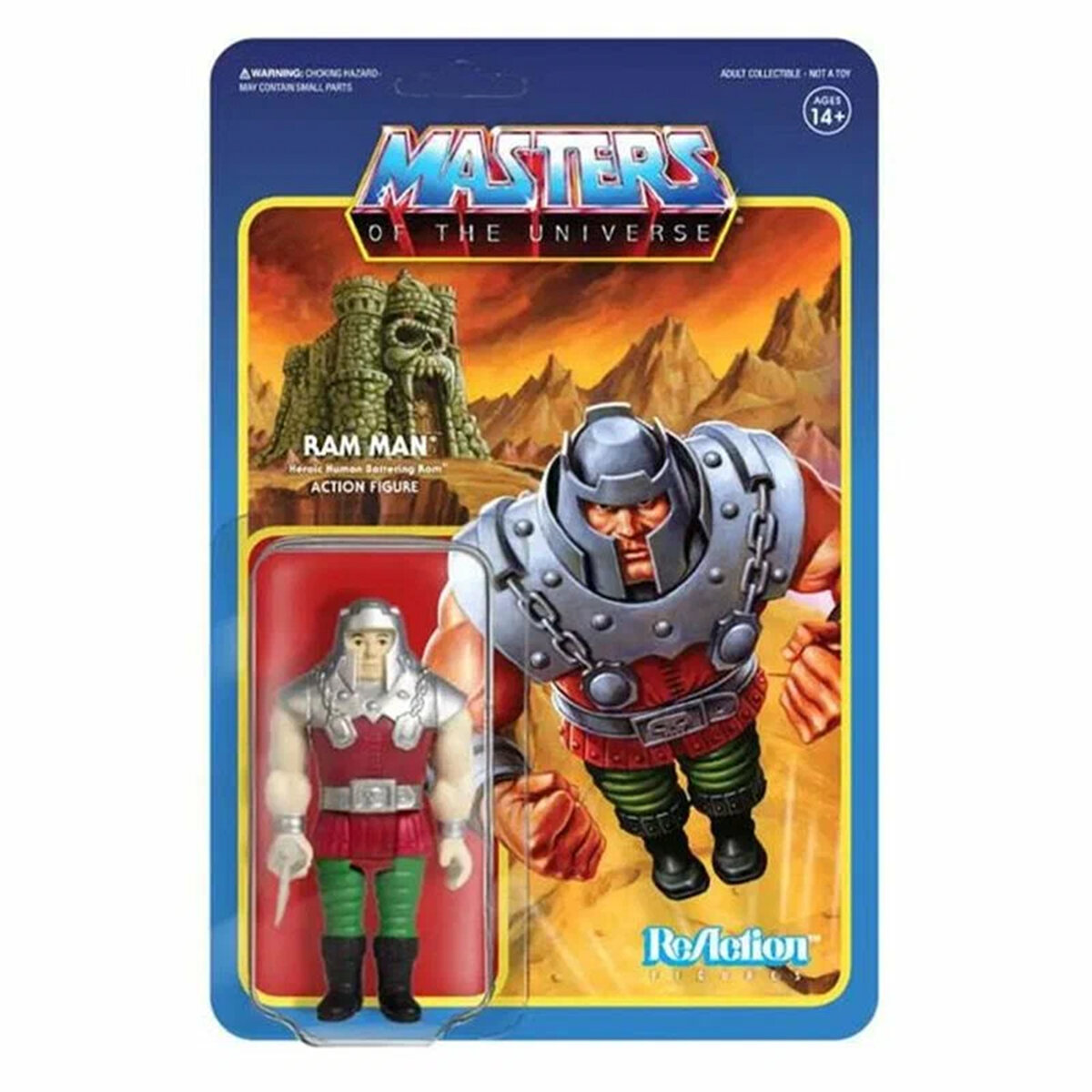 Super7 Masters of The Universe Ram Man / Нежная и интересная коллекционная детские игрушки фигурка