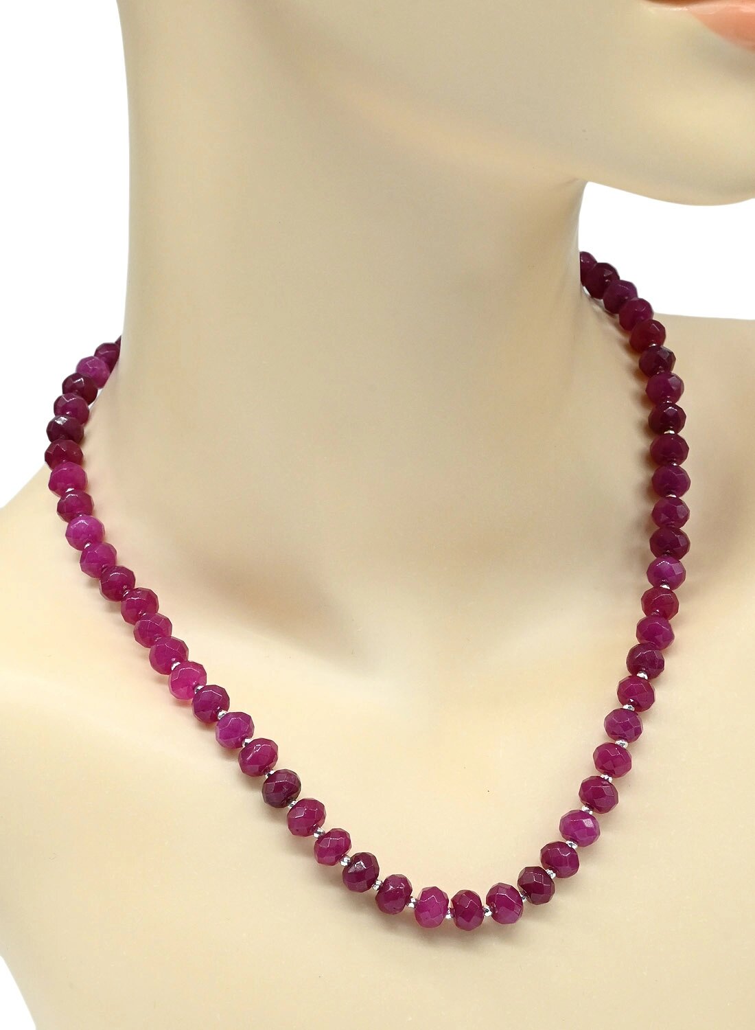 Бусы, кальцит