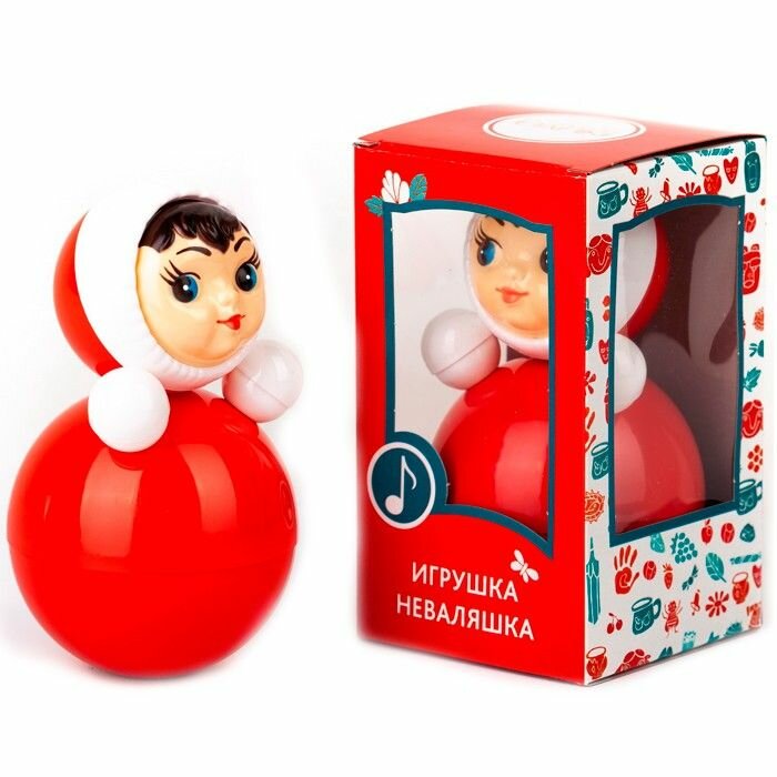 Неваляшка Котовские неваляшки Девочка, 150 мм (6С-001)
