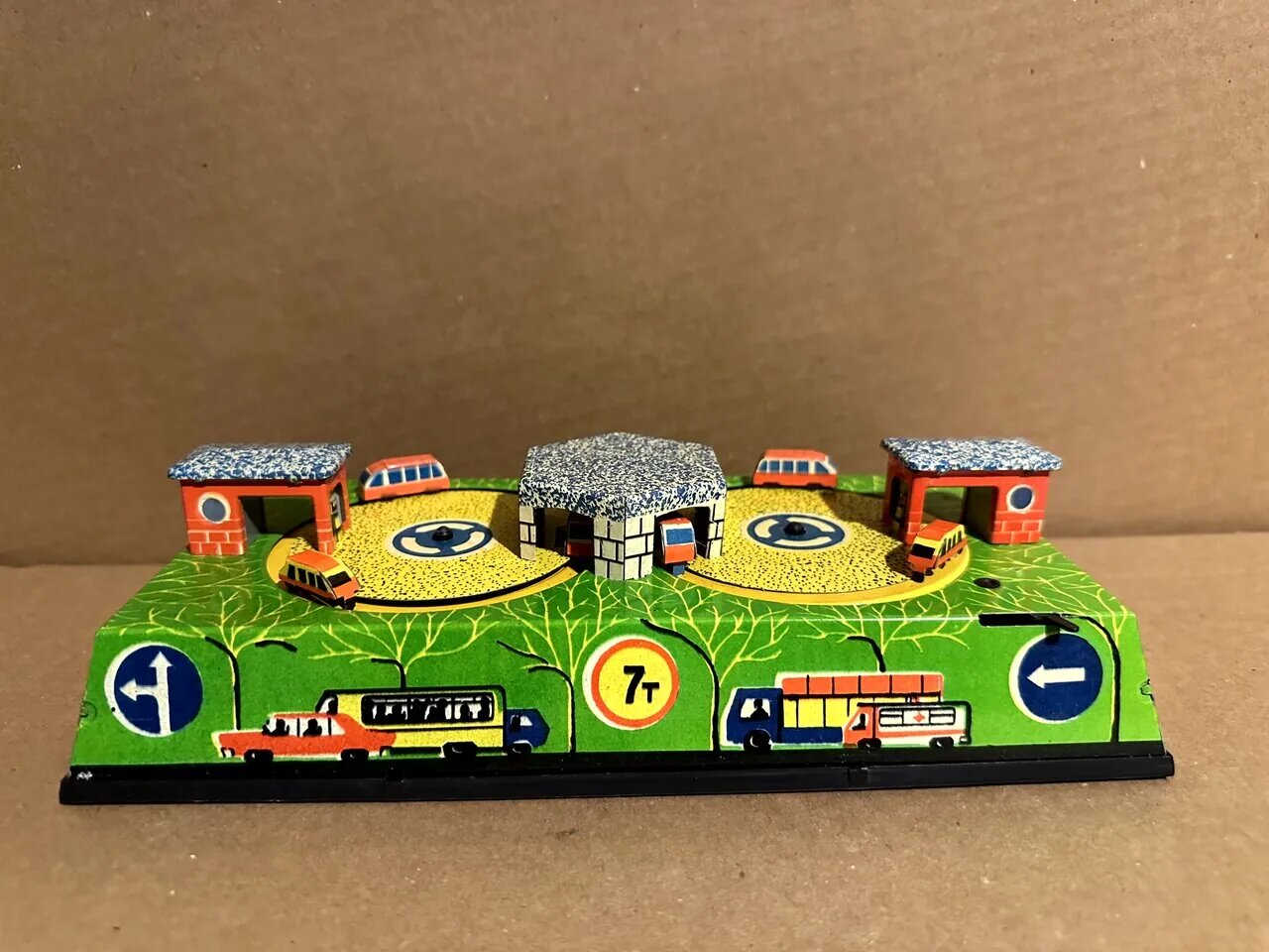 Детская кольцевая дорога СССР 1970-80 годы винтжная