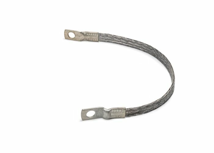 Провод массы косичка (L-300мм, шир-16мм) медный, с покрытием олово-висмут