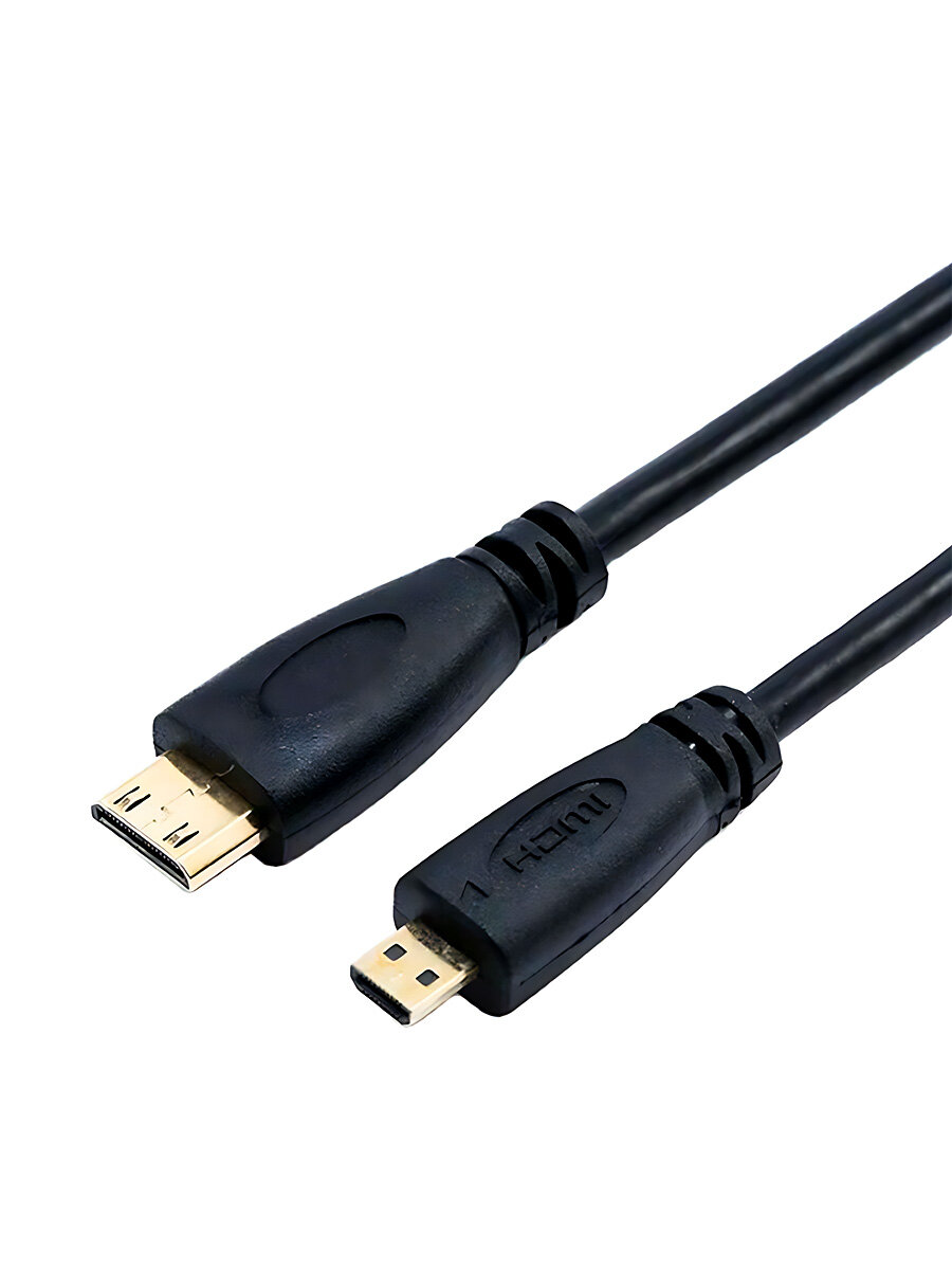 Кабель HDMI на Micro HDMI для преобразования HD видео, черный