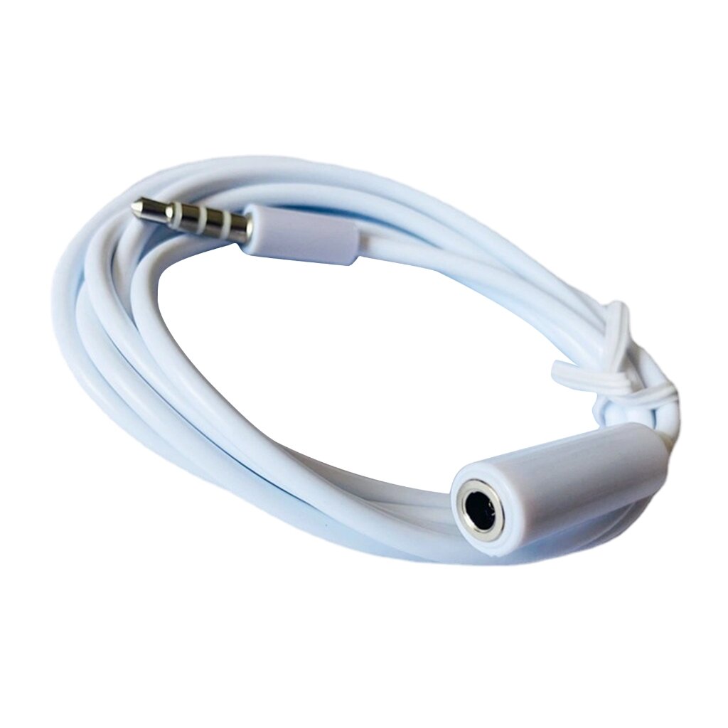 Удлинительный кабель для наушников четырехжильный аудиокабель 3,5 мм от мужчины к женщине