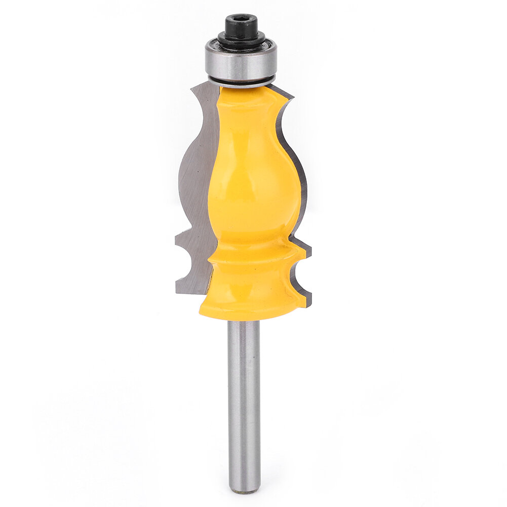 Резак для перил с хвостовиком 6 мм, фрезы для деревообработки, фрезы для гравировального станка, высококачественная сталь для плавной резки и точной гравировки