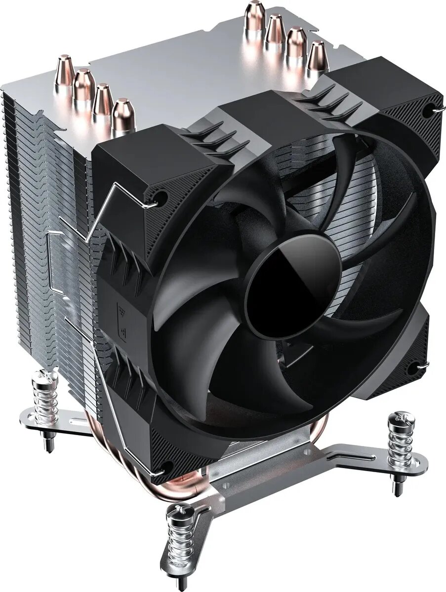 D-CPC130-PWM1 / Устройство охлаждения(кулер) Digma D-CPC130-PWM1, 4-pin, 90мм, черный, OEM