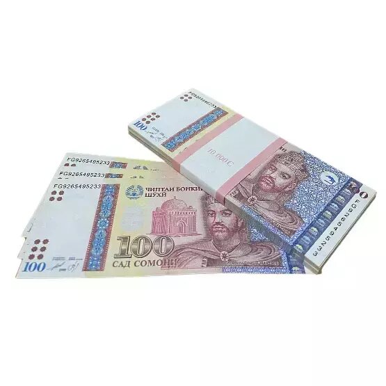 Сувенирные деньги 100 таджикских сомони