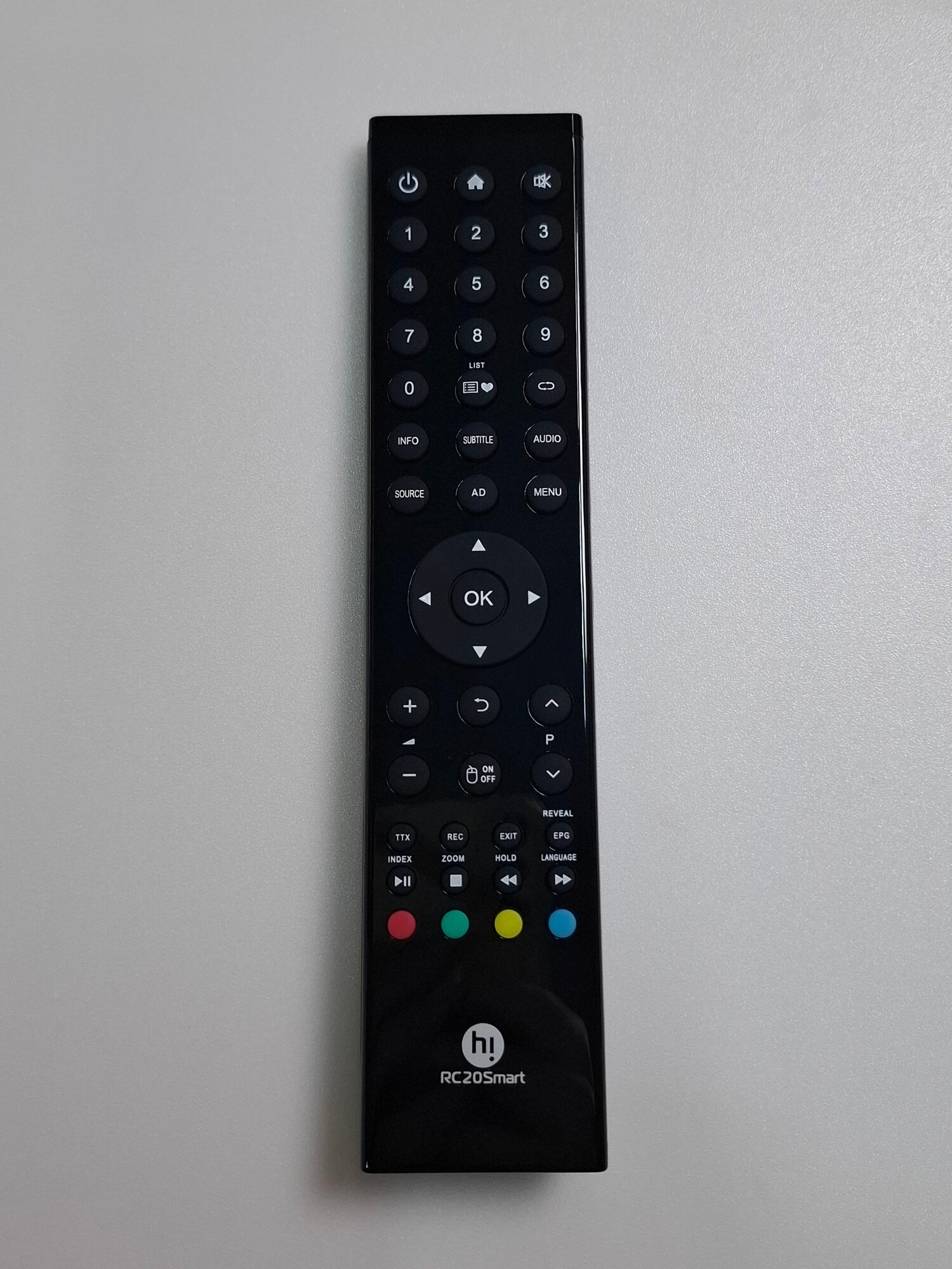 Пульт ДУ (RC20Smart), для телевизора HI VHIX-43U239MSA P: HV430QUB-F70