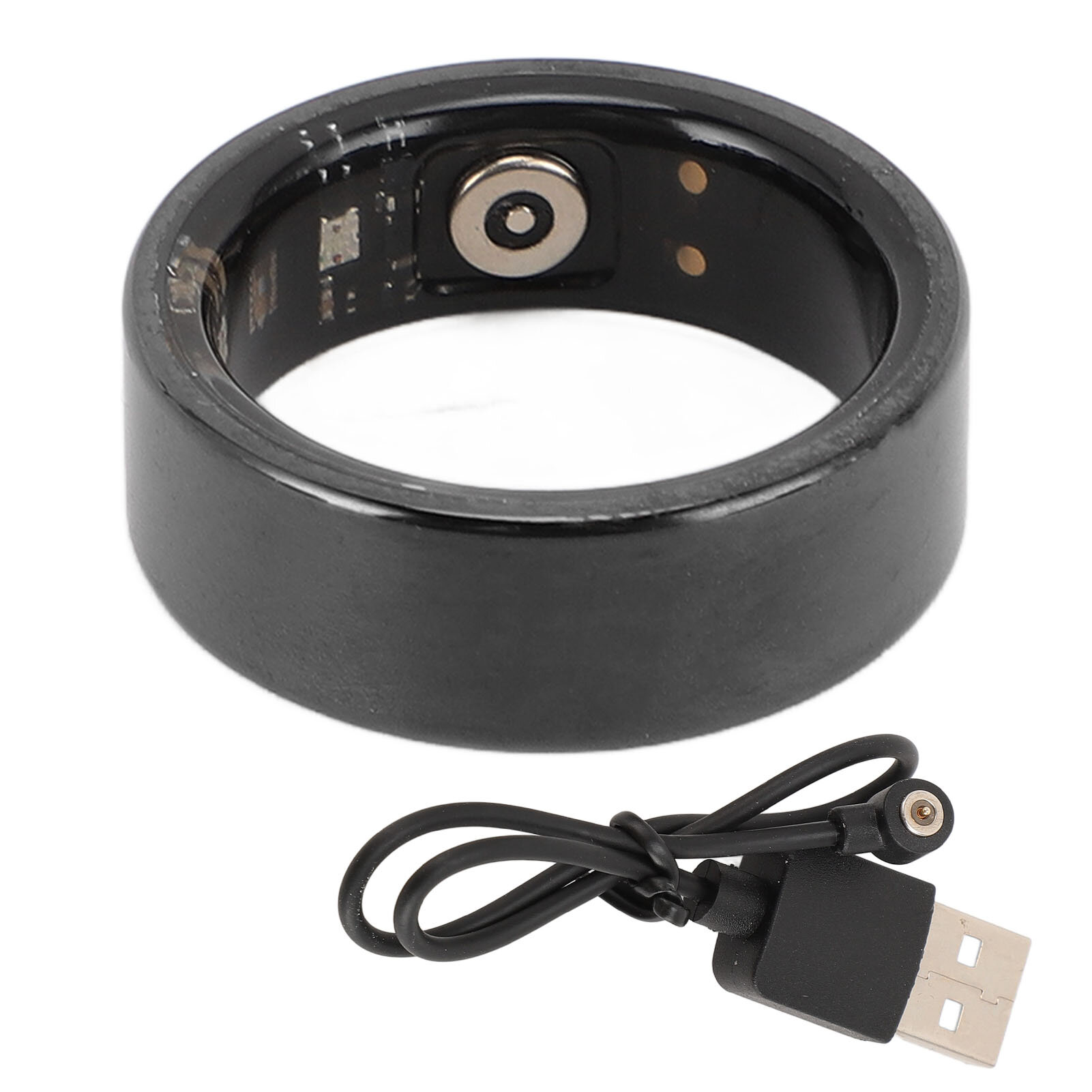 Смарт-кольцо Da Rings с магнитной зарядкой, IP67, мониторингом шагов и пульса, совместимо с Android 5.0+ и iOS 10.0+