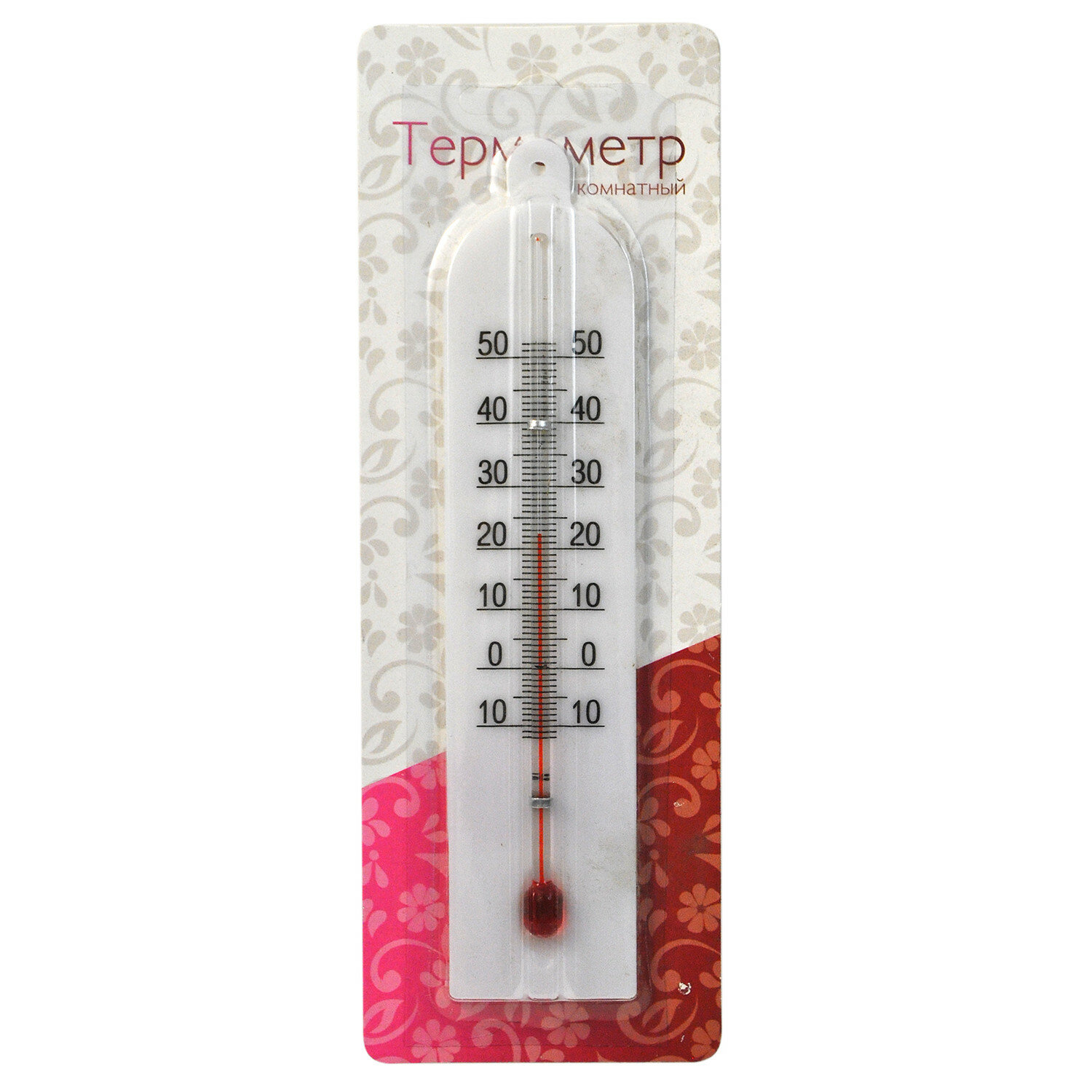 Термометр домашний бытовой комнатный Модерн пластиковый 16 см