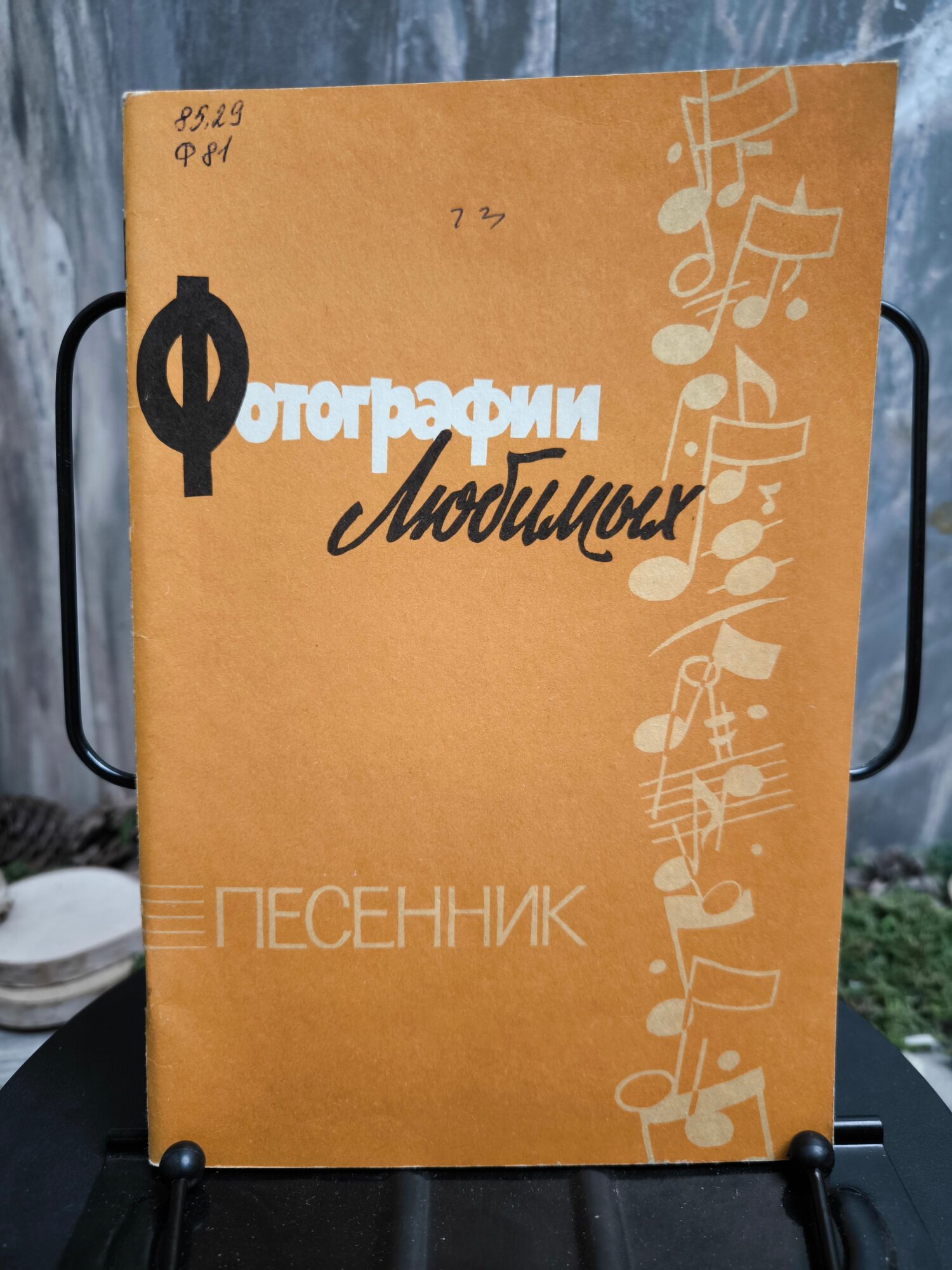 Фотографии любимых. Песенник