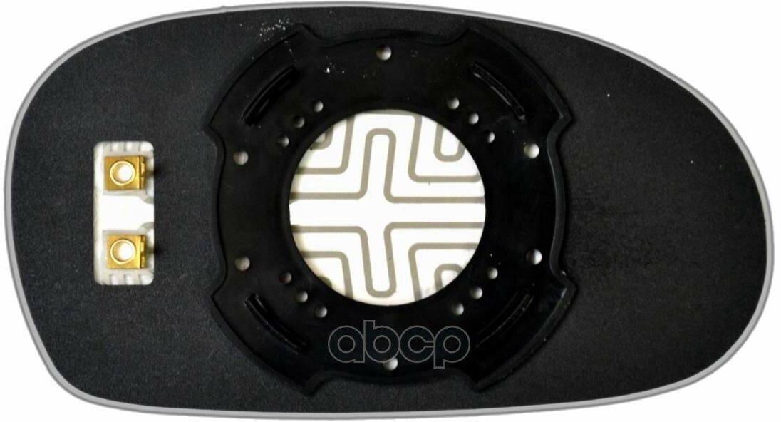 Зеркальный элемент L сфера нейтральный c обогревом KIA Sephia II (98-04) (L. Sf. Cr. 12V. ) ERGON 50199808 Ergon арт. 50199808