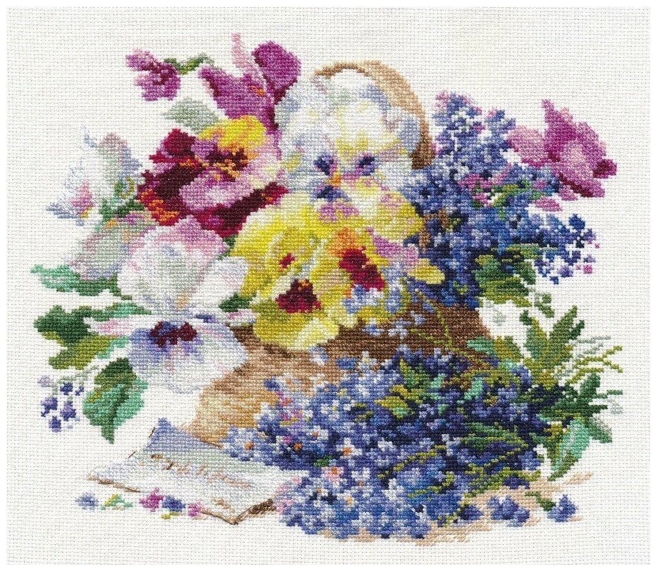 Набор для вышивания крестом Алиса "Послание любимой" 29х25 см 2-24 Творческий набор с комплектом качественных цветных ниток мулине, хлопковой канвой, удобной иглой, схемой и инструкцией