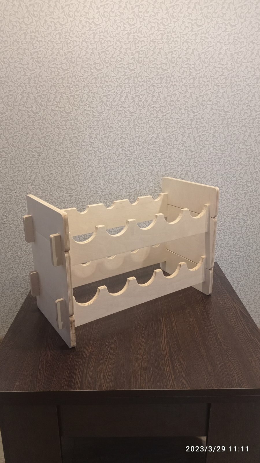 Винный шкаф из фанеры 15мм