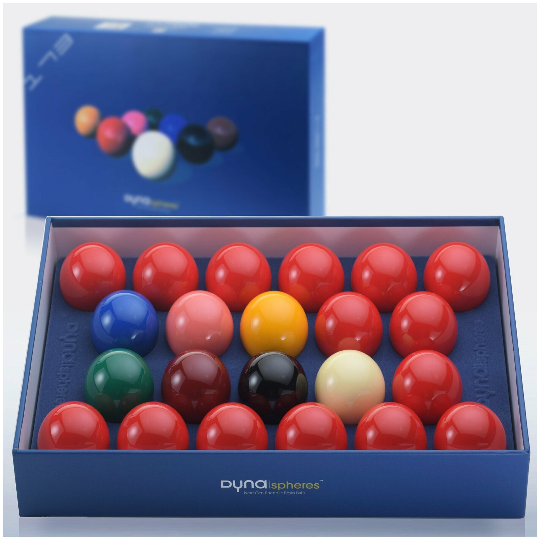 Шары для бильярда Dyna spheres Silver Snooker Next Gen 52,4 мм — купить ...