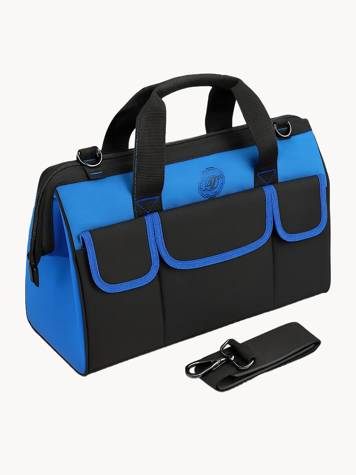 Сумка для инструментов 6 наружных 11 внутренний карманов 470х230х300 мм