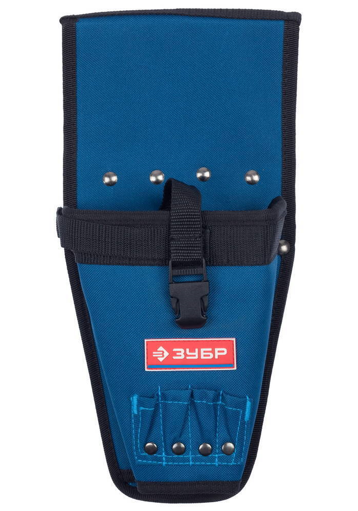 ЗУБР кобура для шуруповерта с отделениями для бит и сверл (38630)