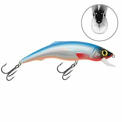 Воблер для рыбалки AQUA плут SR 110mm, вес - 20,0g, цвет 015 (голубая спинка), 1 штука