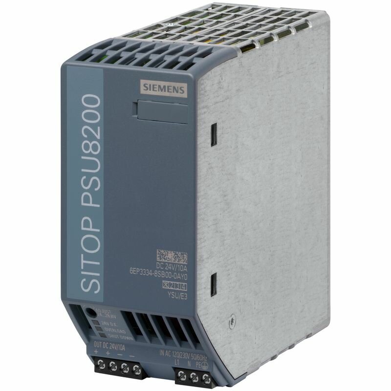 Источник питания SITOP PSU8200 =24 В/10 A ; 6EP3334-8SB00-0AY0