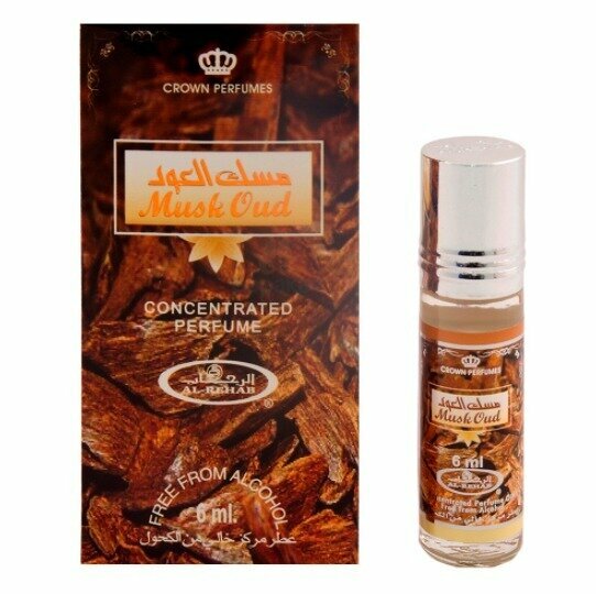 Al Rehab духи-масло Musk Oud 6 ml/ 1шт