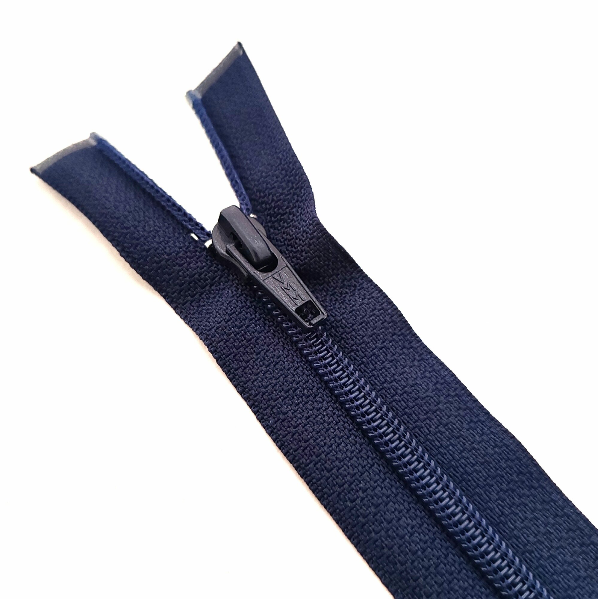 Молния Нева-Партнер, тип 5, полиэстер, разъёмная, длина 46см, синяя, 2шт