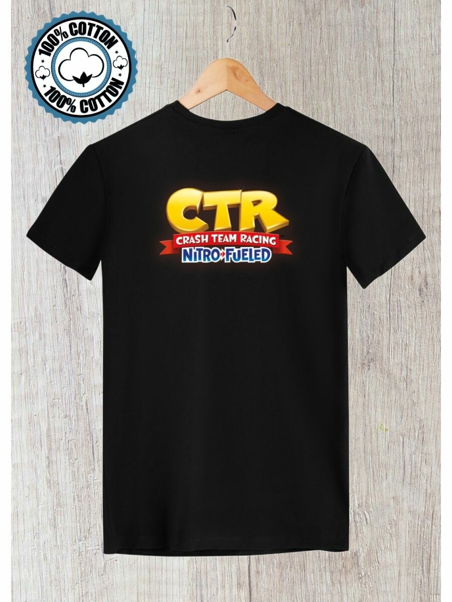 Футболка crash team racing креш тим рейсинг