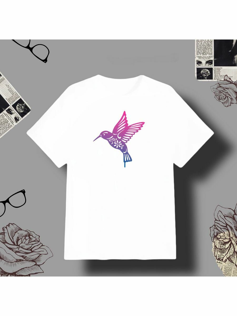 Футболка колибри птица colibri