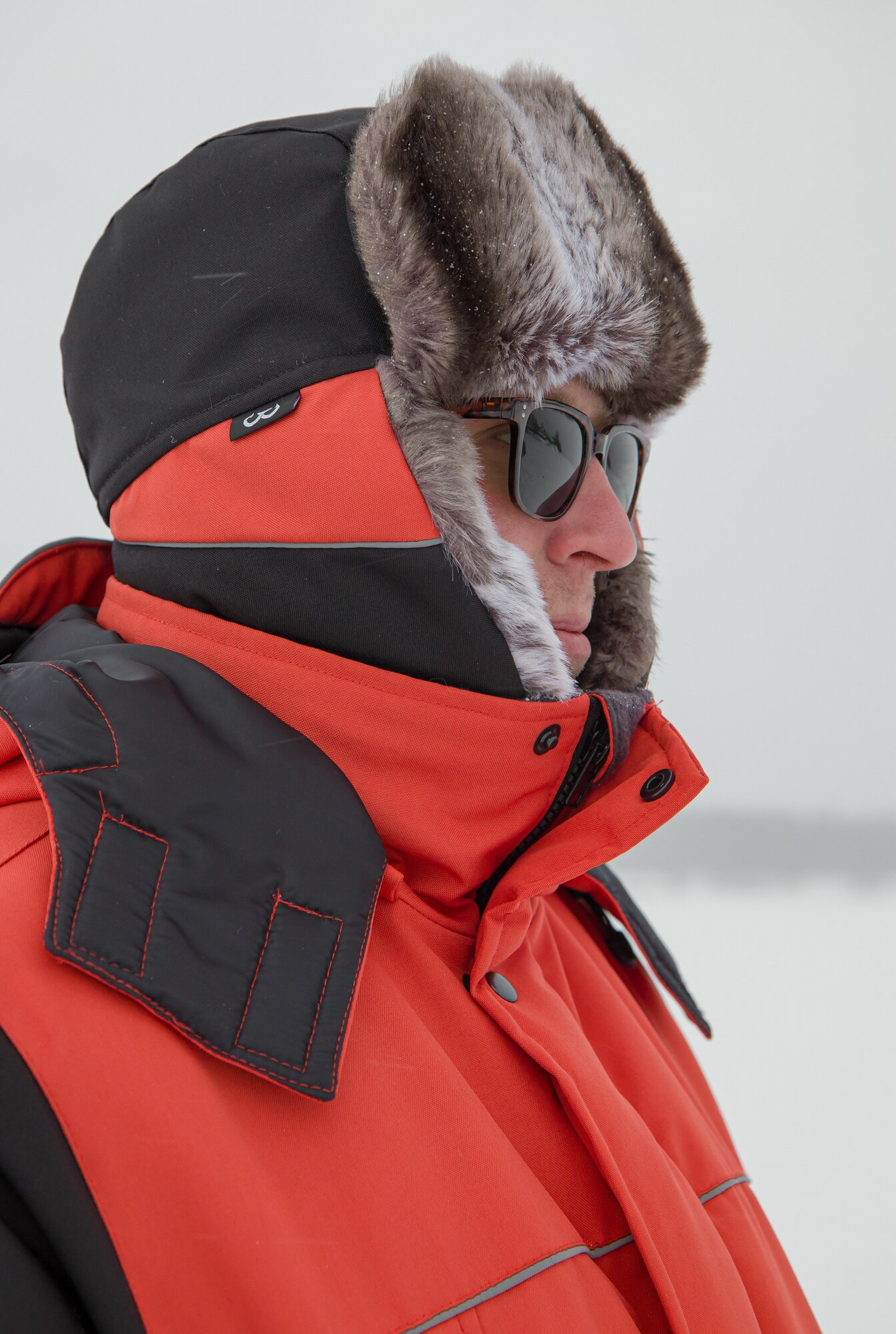 Шапка для рыбалки и охоты "Полюс"